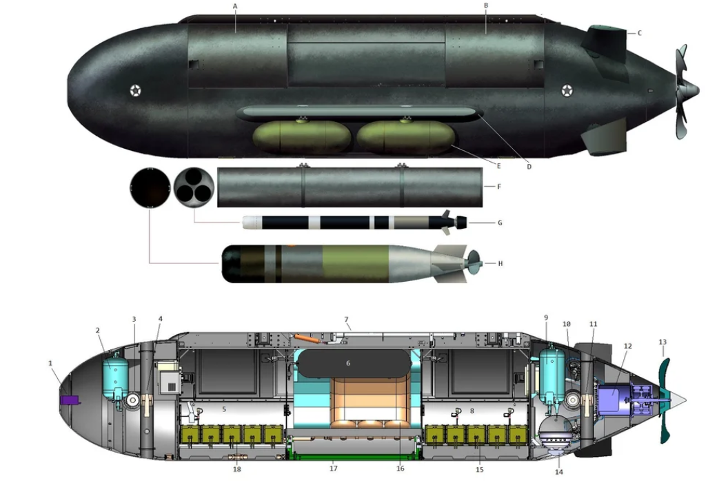 Italian Navy’s Submarine Showcases Swimmer Delivery Vehicle – Global ...